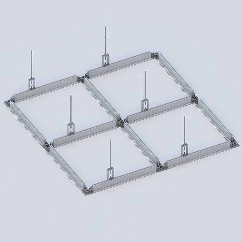 Clean Room FFU Ceiling Grid System Design,Clean Room FFU Ceiling Grid ...